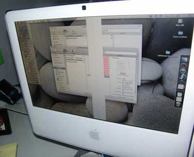 White lines through iMac screen - Apple Community